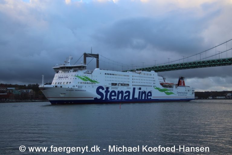 Landstrøm til Stena Line færger i Kiel - Færgenyt