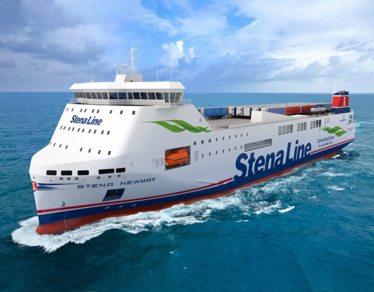 Stena Line: Søsætning og køllægning af NewMax RoRo færger - Færgenyt
